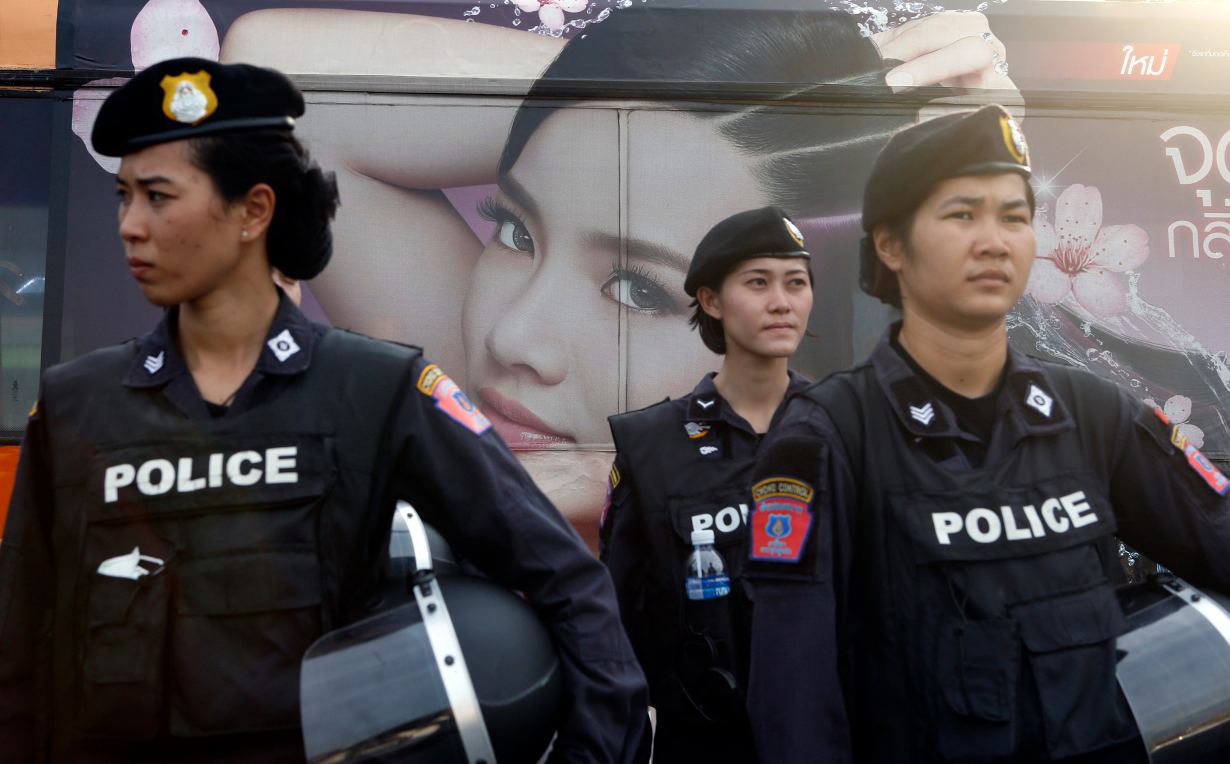 Paperwork not patrols: Southeast Asian policewomen face career ...